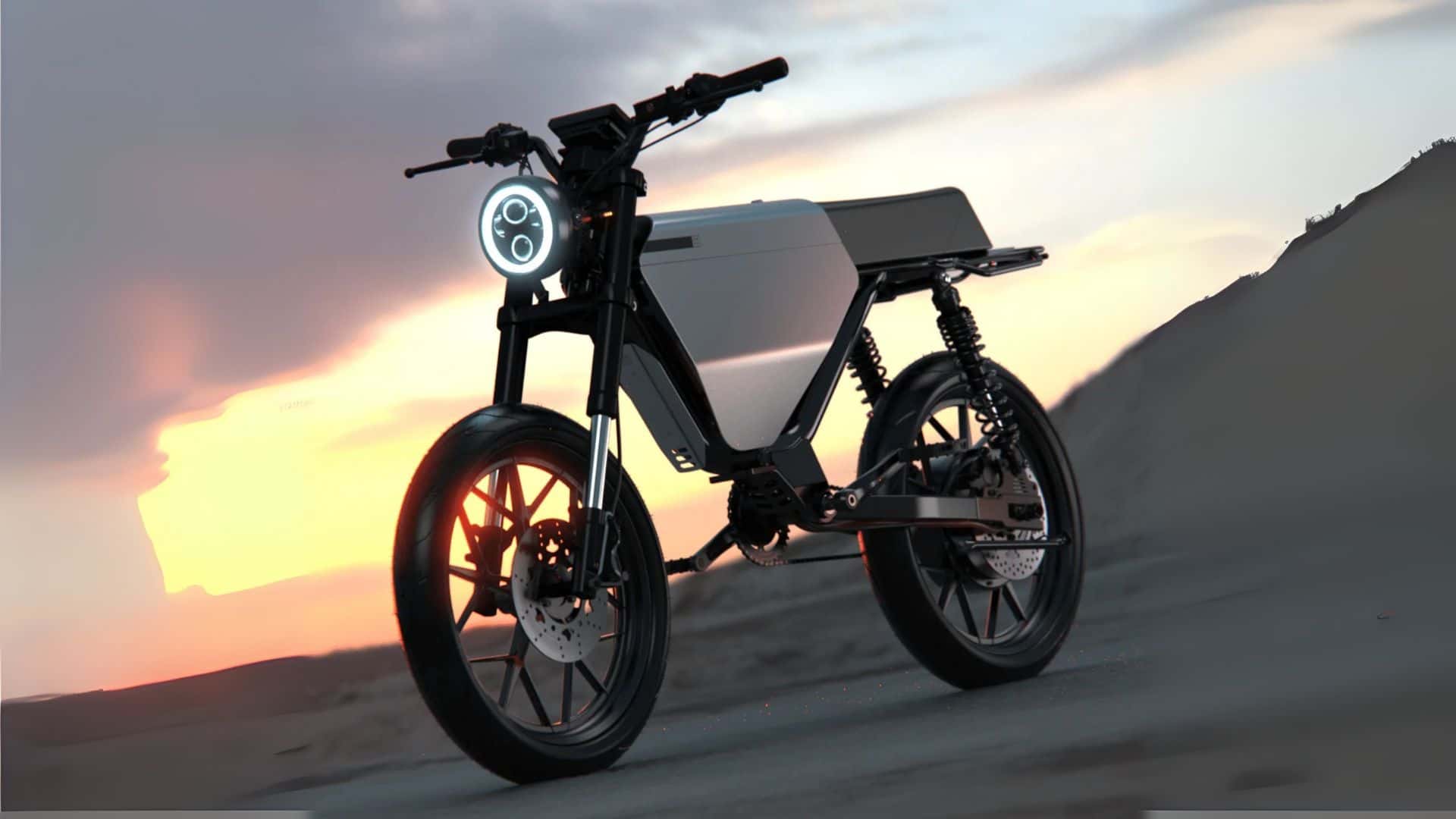 This EV Moped Can Hit 65 Miles Per Hour, But Still Gets Pedals