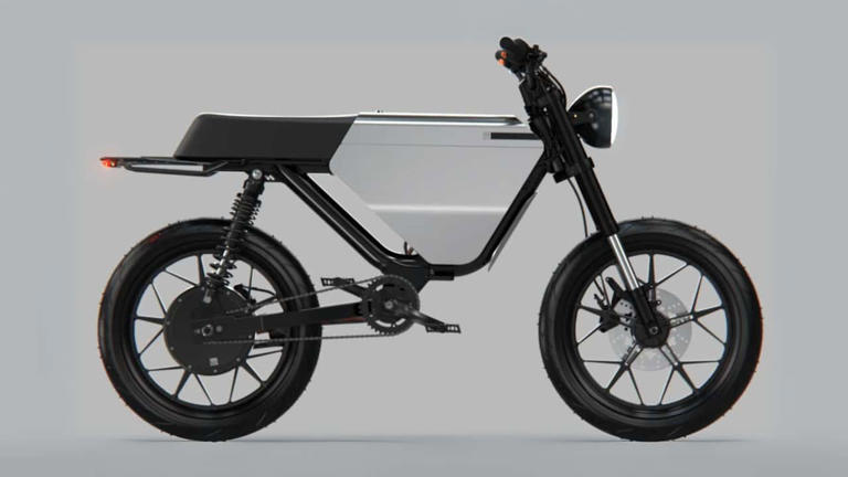 This EV Moped Can Hit 65 Miles Per Hour, But Still Gets Pedals