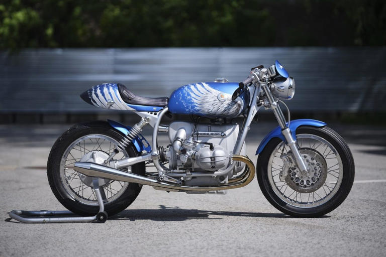 Wings of freedom: cafe racer BMW R100 da 100.000 sterline