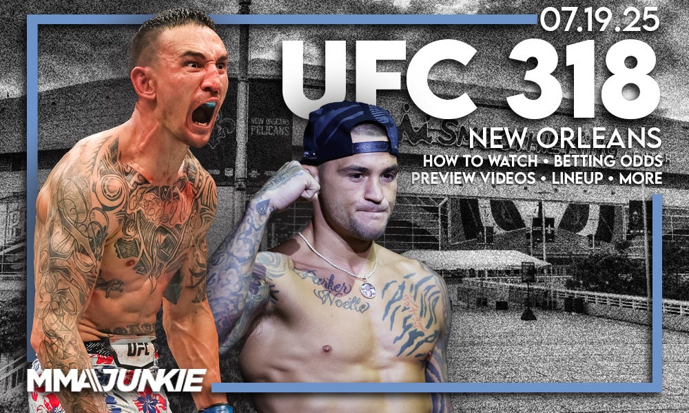 UFC 318: How to watch Max Holloway vs. Dustin Poirier 3, New Orleans ...