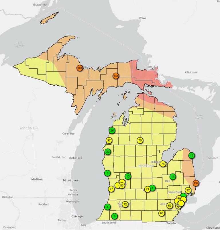 Canadian wildfires 2025: Michigan under air quality alert. What to know