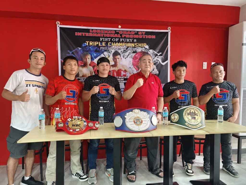 Chao Sy Stable boxers set to dominate ‘Fist of Fury 8’ in Cebu