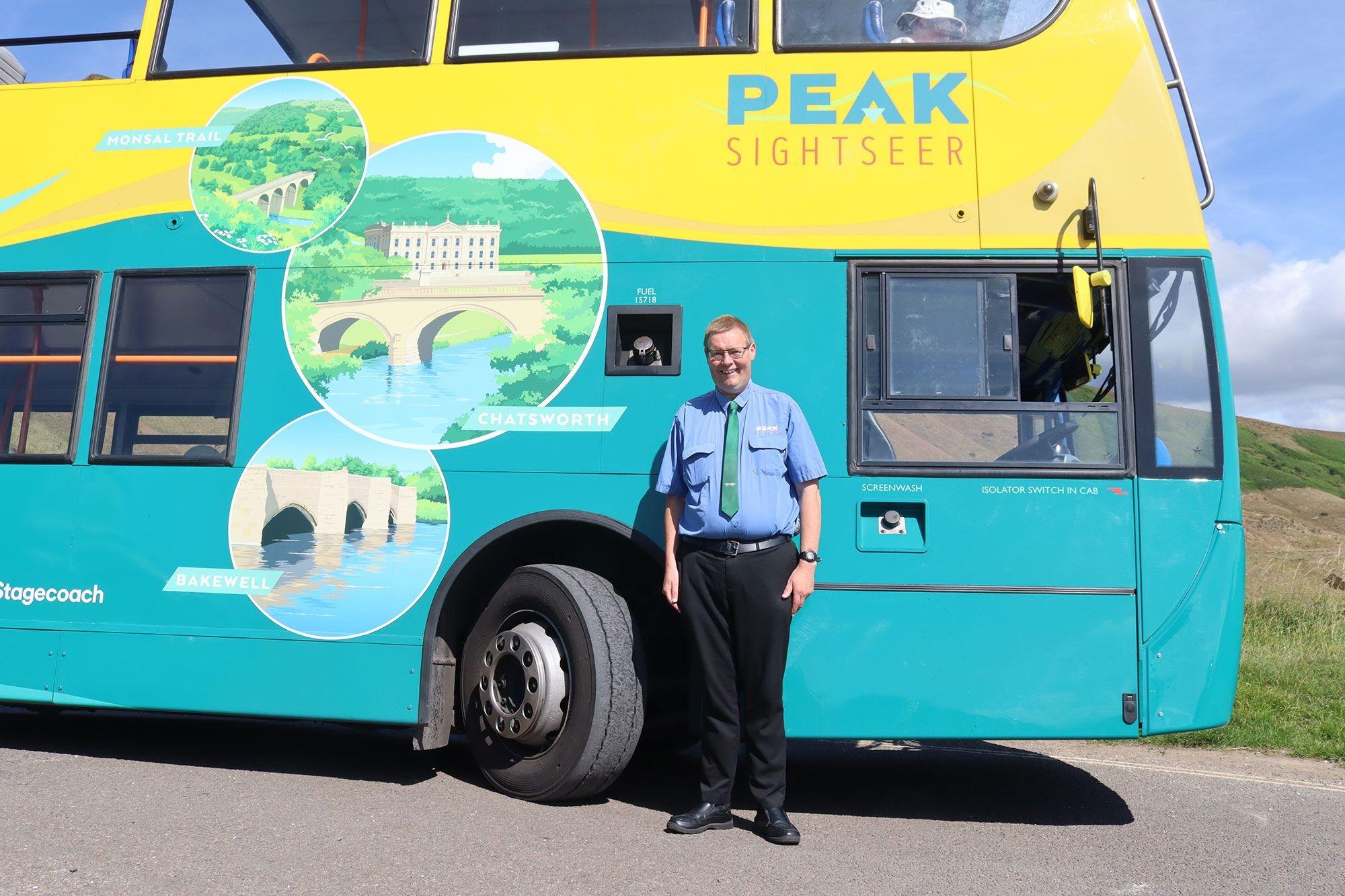Charity fundraising bus driver wins praise