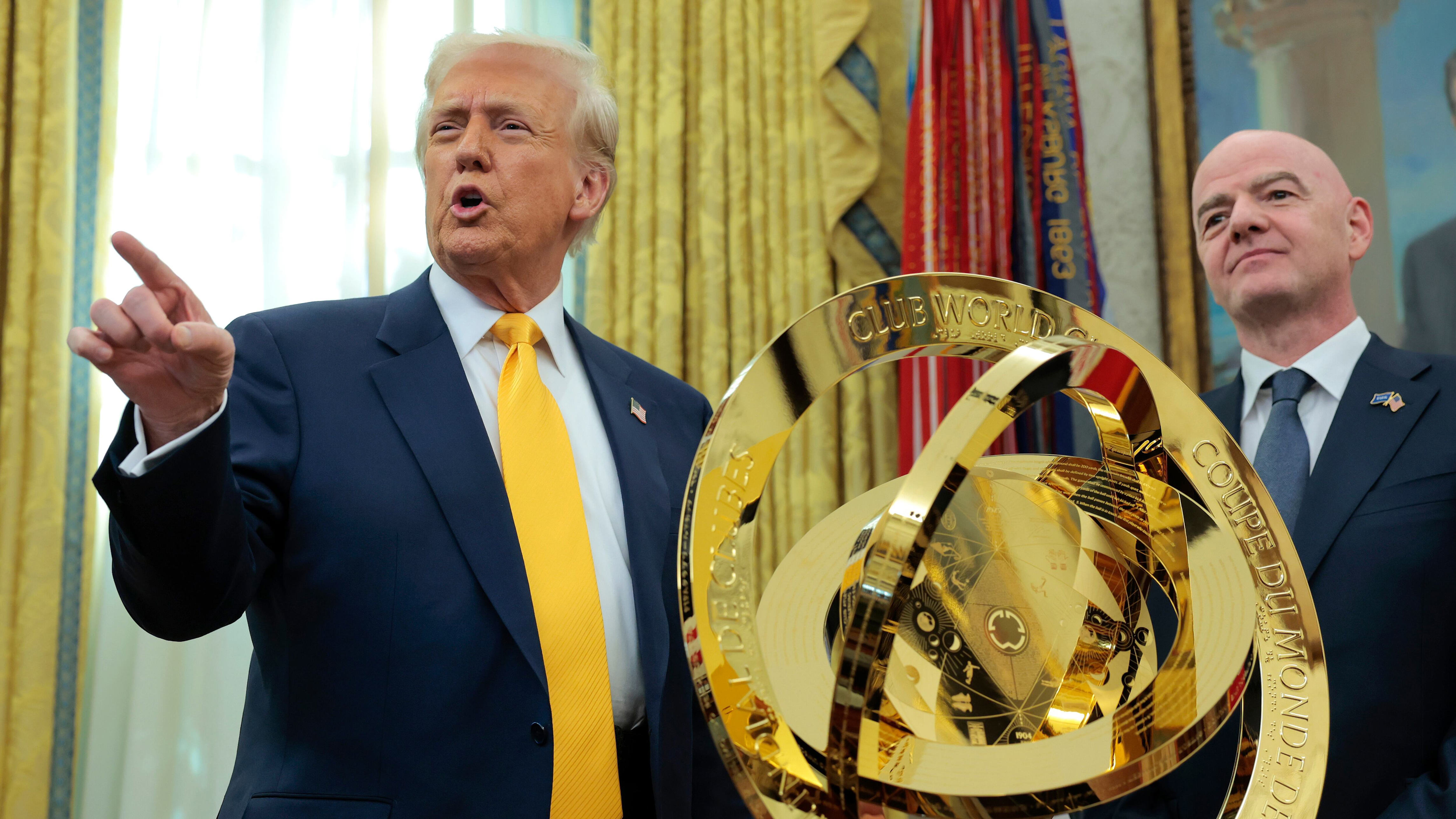 Trump Kept Gold Club World Cup Trophy for Himself So FIFA Had to Give ...