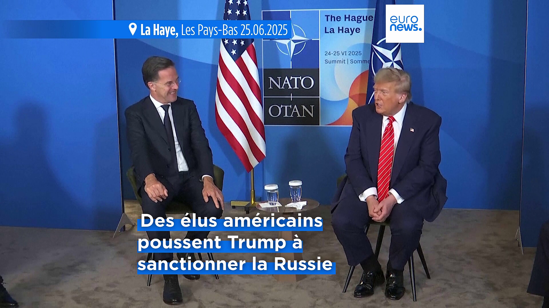 Donald Trump reçoit le chef de l’OTAN alors qu’un projet de vente d ...
