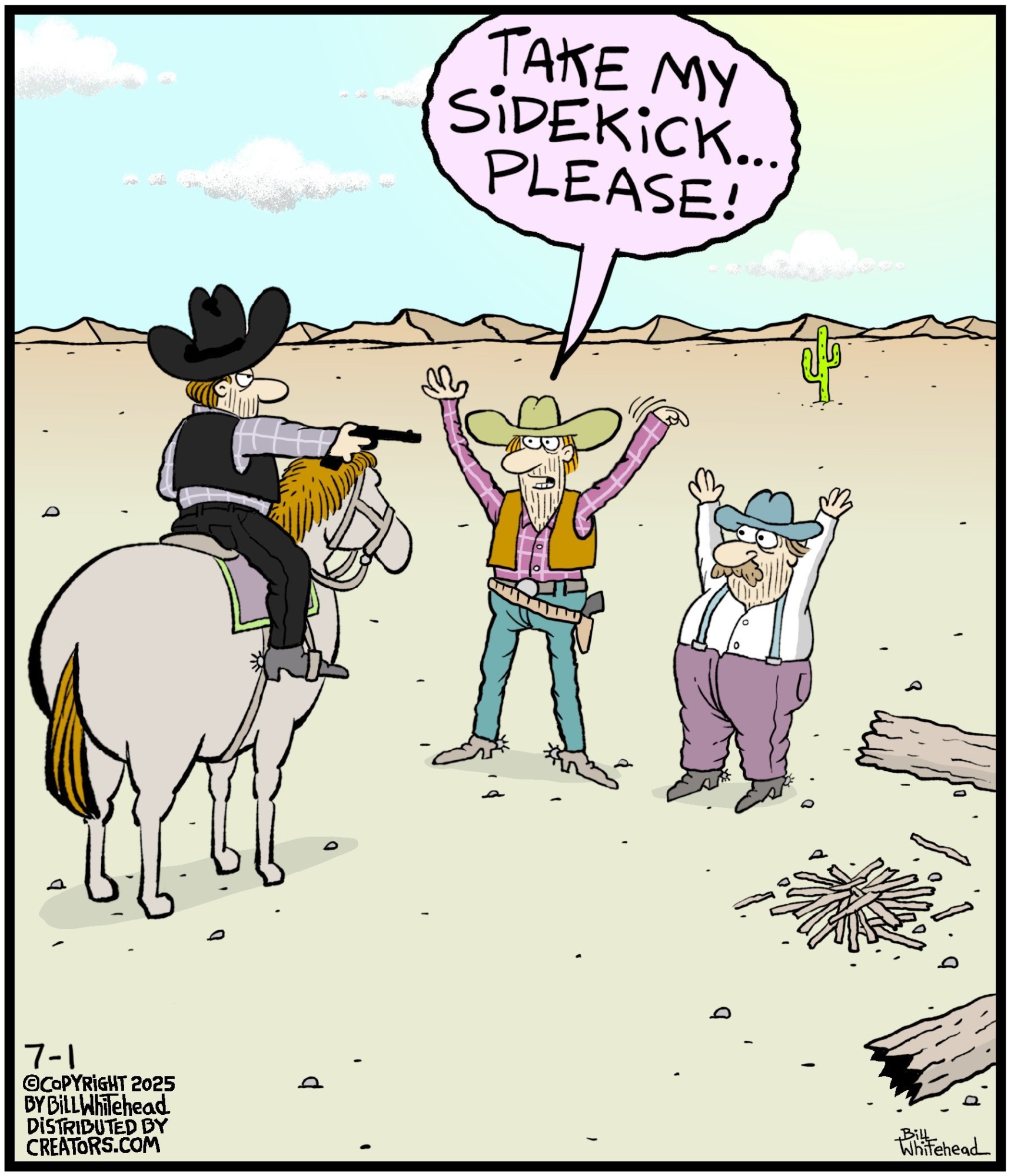 Comics: "Free Range" by Bill Whitehead