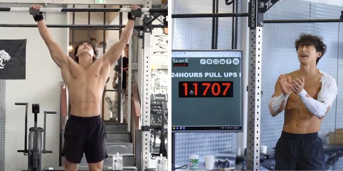 Il militare che ha battuto il record mondiale di trazioni: quanti pull ...