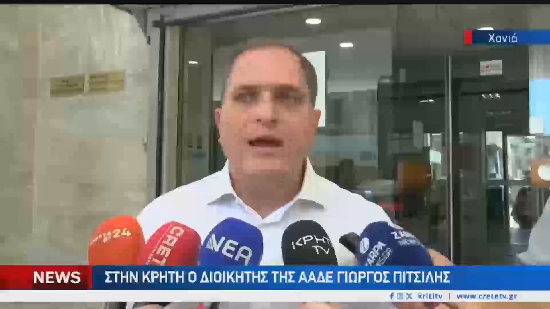 Στα Χανιά ο διοικητής της ΑΑΔΕ Γιώργος Πιτσιλής