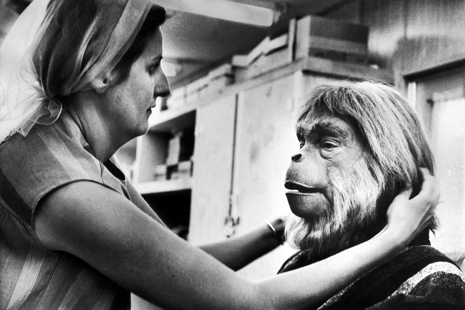 Half ape and half man - why did scientists create this creature?