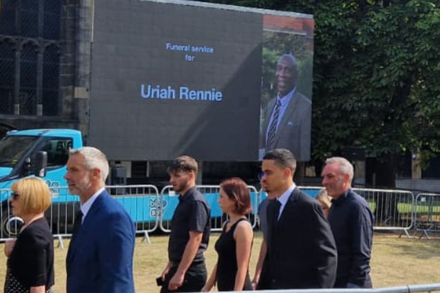 Uriah Rennie’s funeral: First black Premier League referee ‘Uri’ Rennie ...