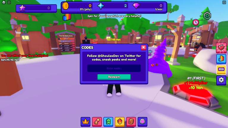 Button Simulator Mania Codes (August 2025)