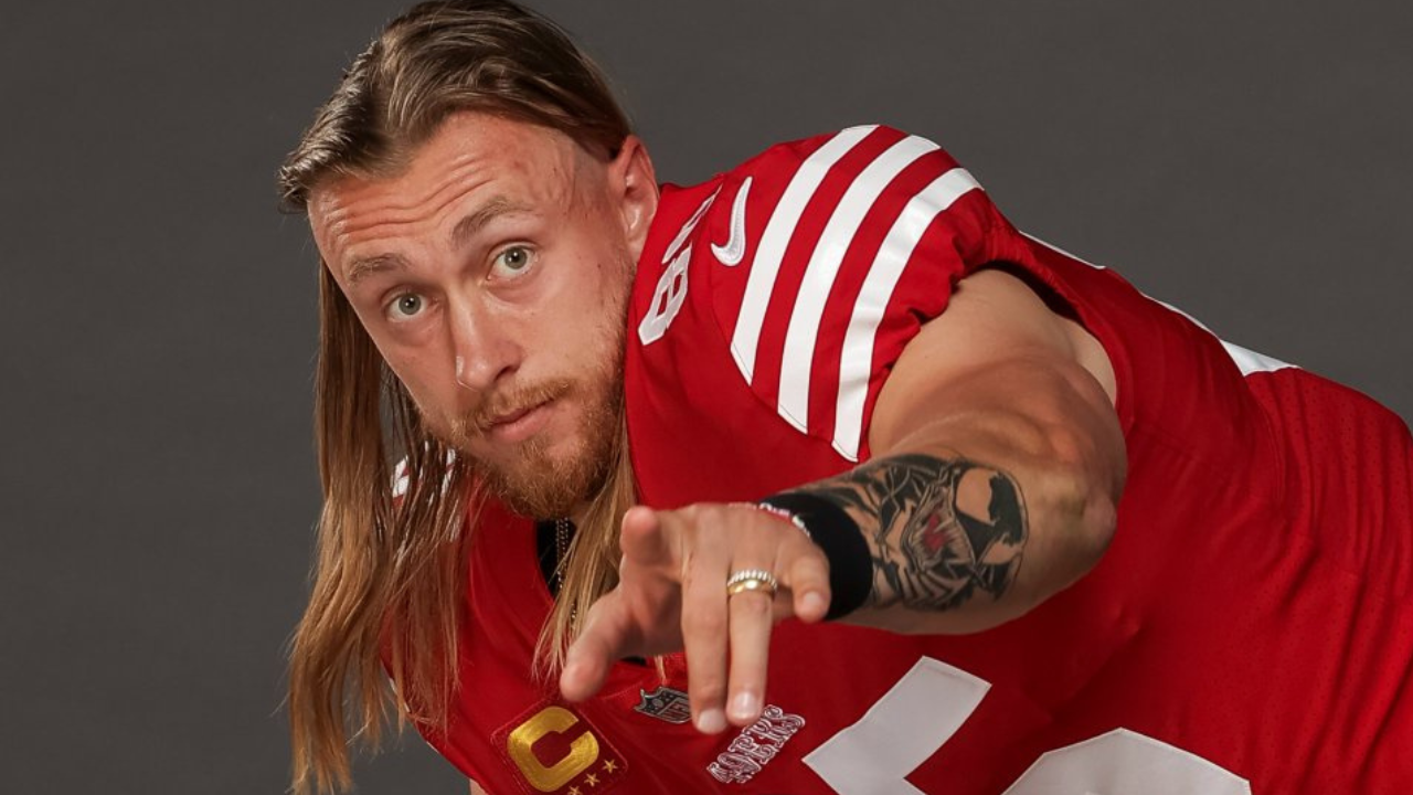 Watch: George Kittle dropkicks WWE star The Miz on golf course in ...