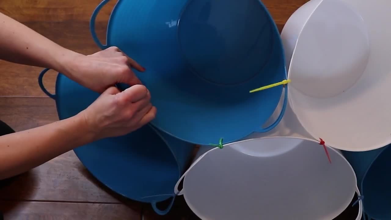 Dollar Bucket Organizer