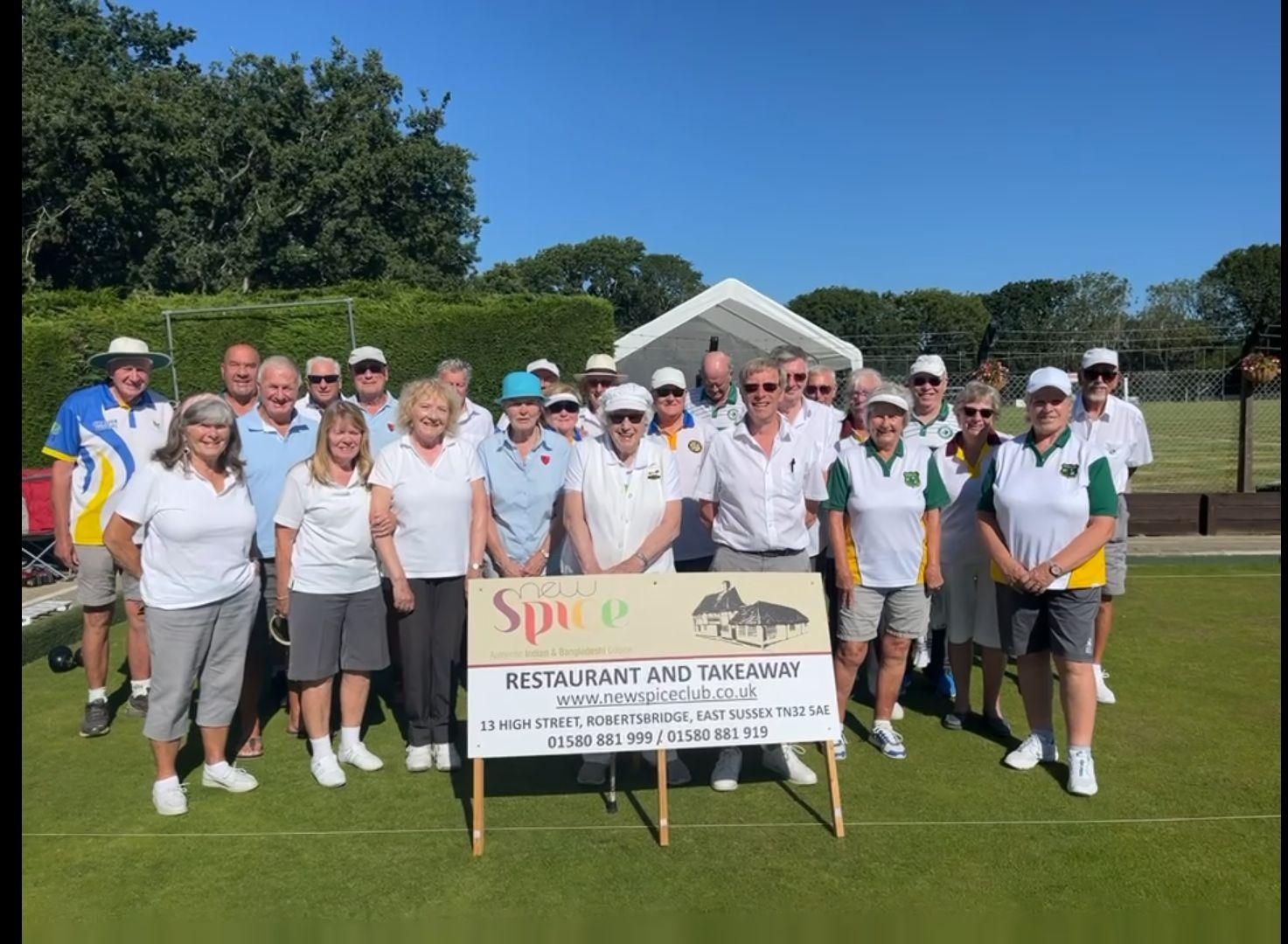 Hollington Old Church Bowls Club host Doreen Swain Trophy