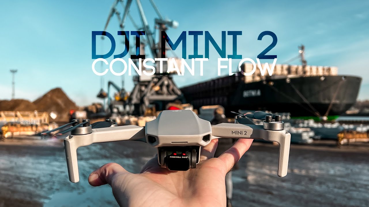Smooth Cinematic Flow at the Port – Shot With DJI Mini 2