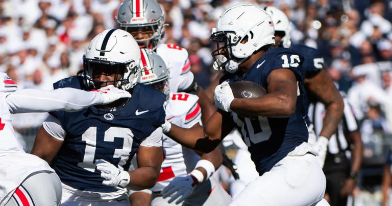 Where are Penn State stars Nick Singleton and Kaytron Allen in PFSN’s College RB+ rankings ...