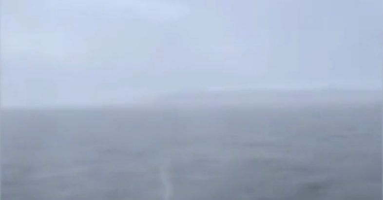 Boat Caught in Fierce Florida Storm With Strong Winds and Rain