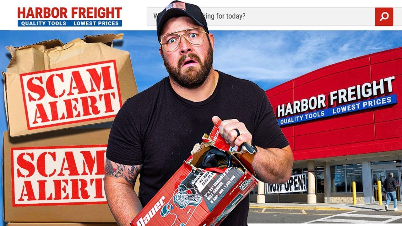 I Bought A Pallet of HARBOR FREIGHT RETURNS For CHEAP... Scam?