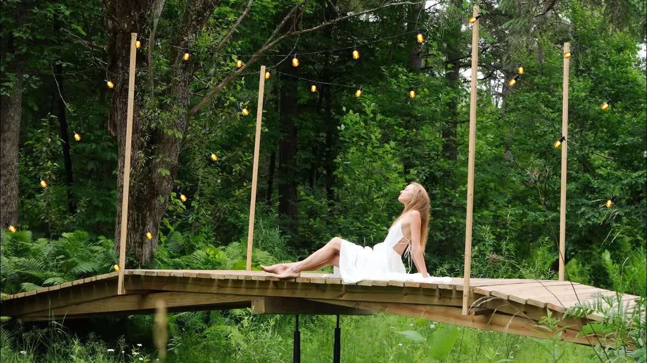 hannahleeduggan: homestead fairytale: building a wooden bridge, cabin ...