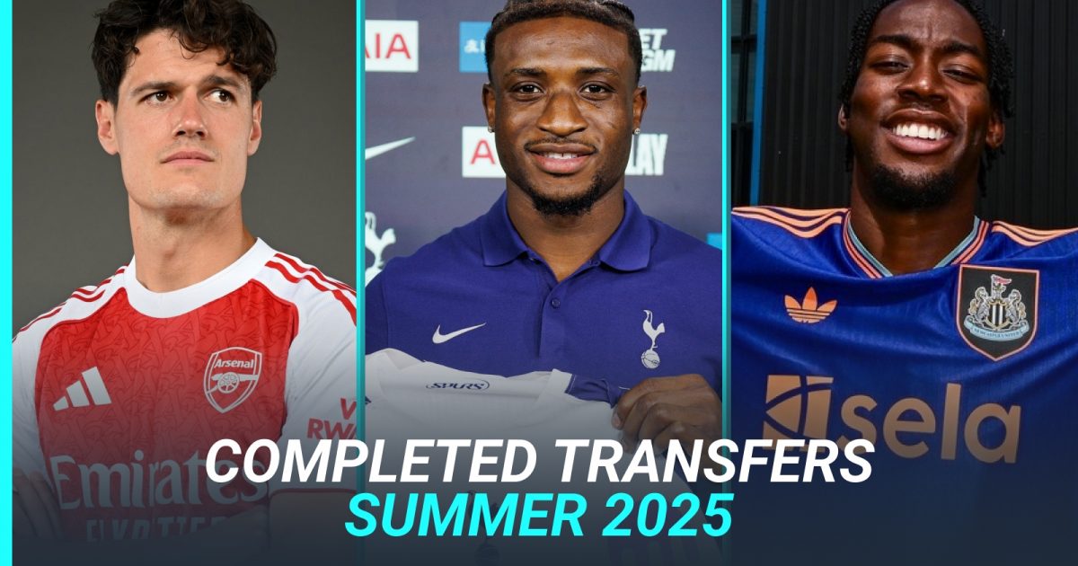 Every Premier League transfer and release confirmed in the summer of 2025