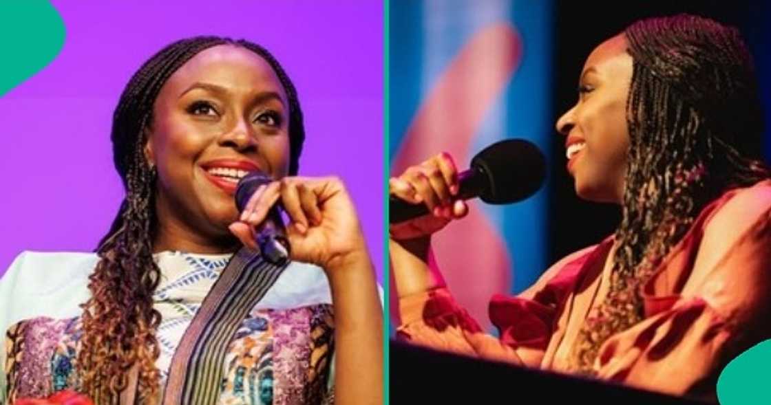Watch the stern warning an abroad-based lady gives to Chimamanda ...