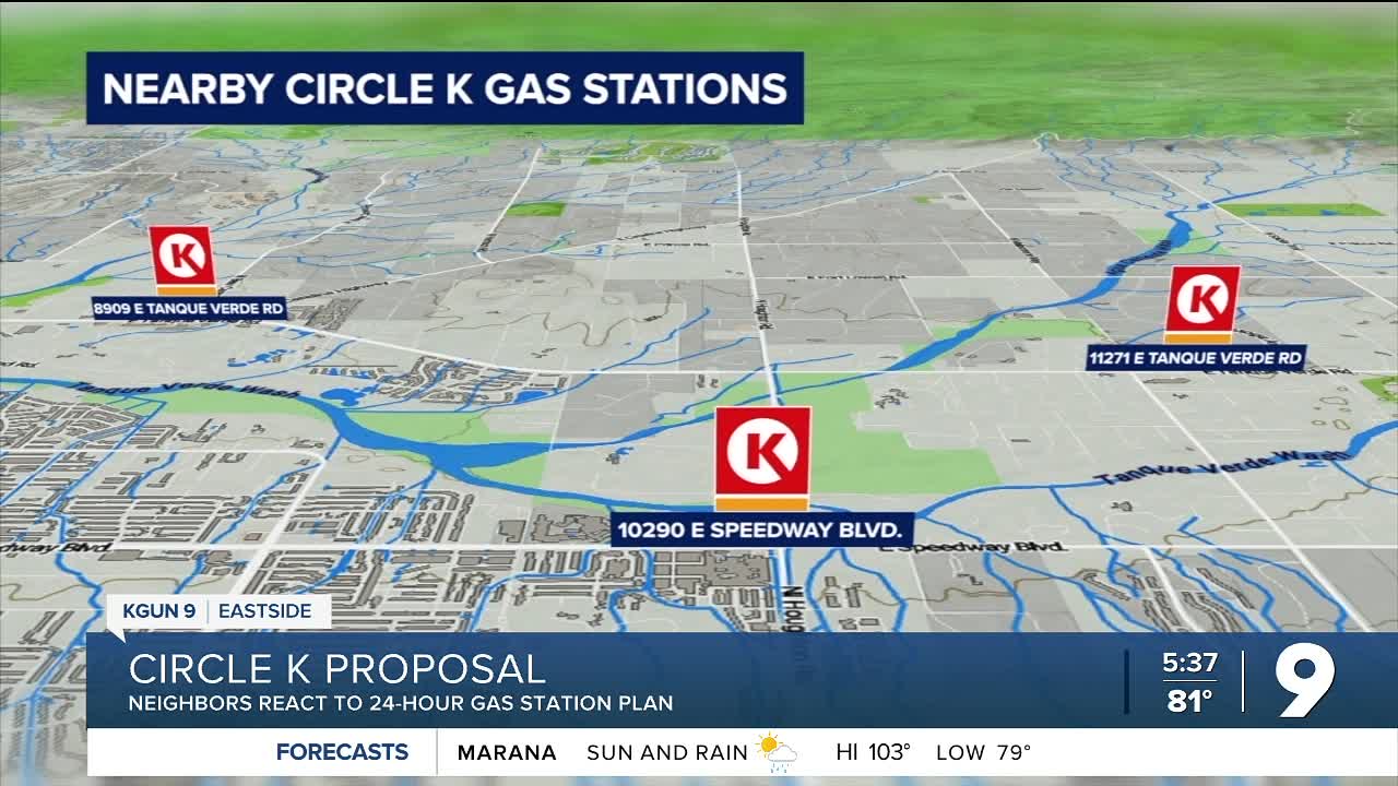 Some Eastside Tucson residents pushing back against new Circle K ...