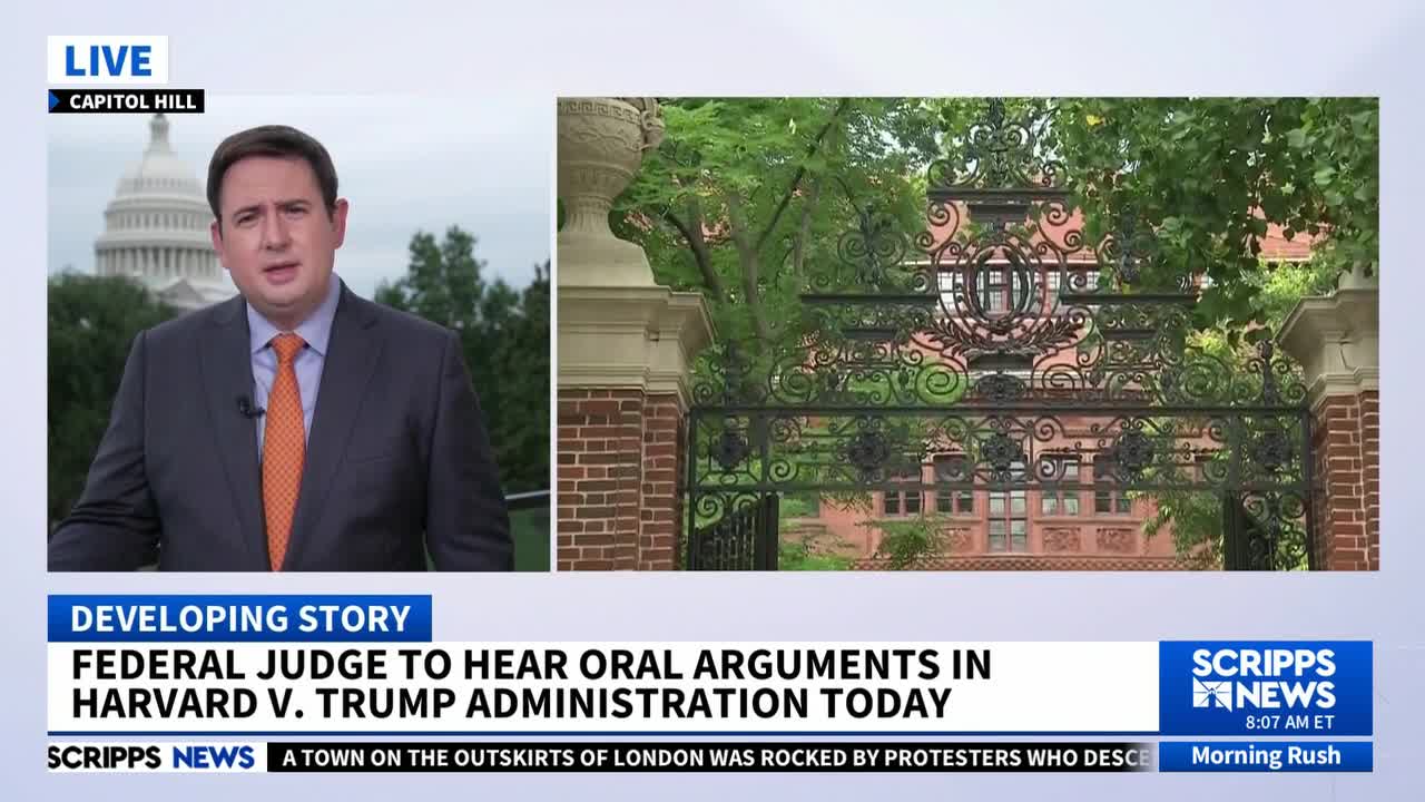 Harvard and Trump go to court
