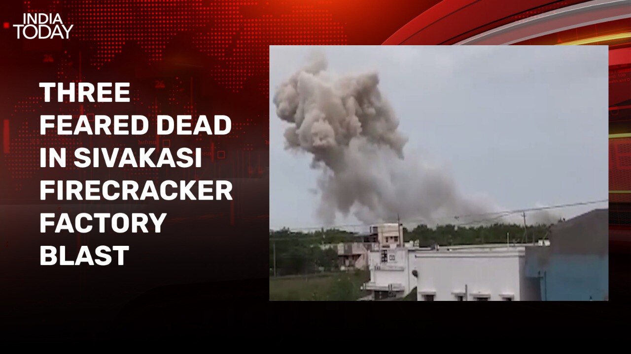 Explosion at firecracker factory in Tamil Nadu's Sivakasi, 3 feared dead