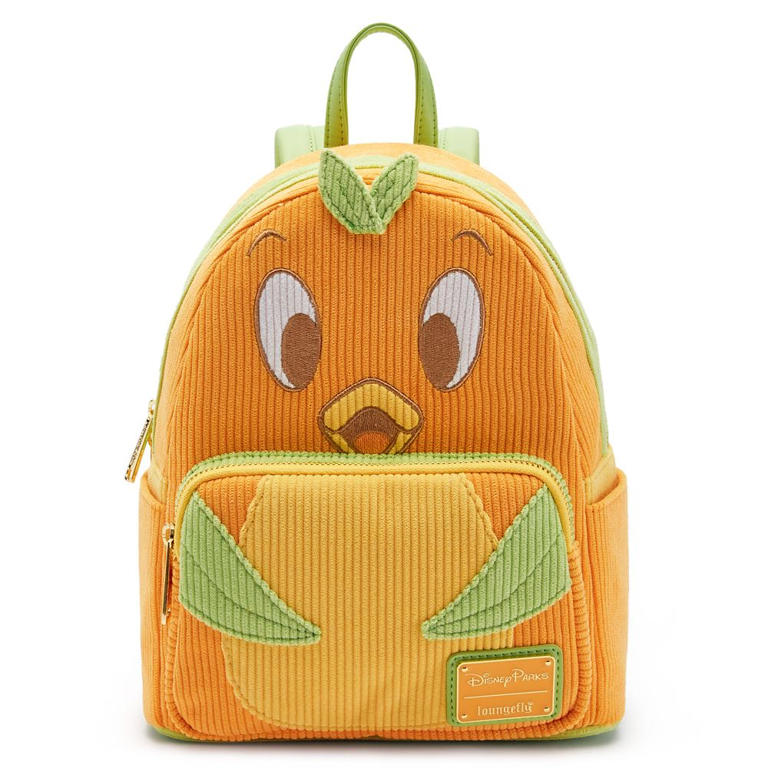 Loungefly Pastel Orange Bird Backpack and Ear Headband Now Available Online