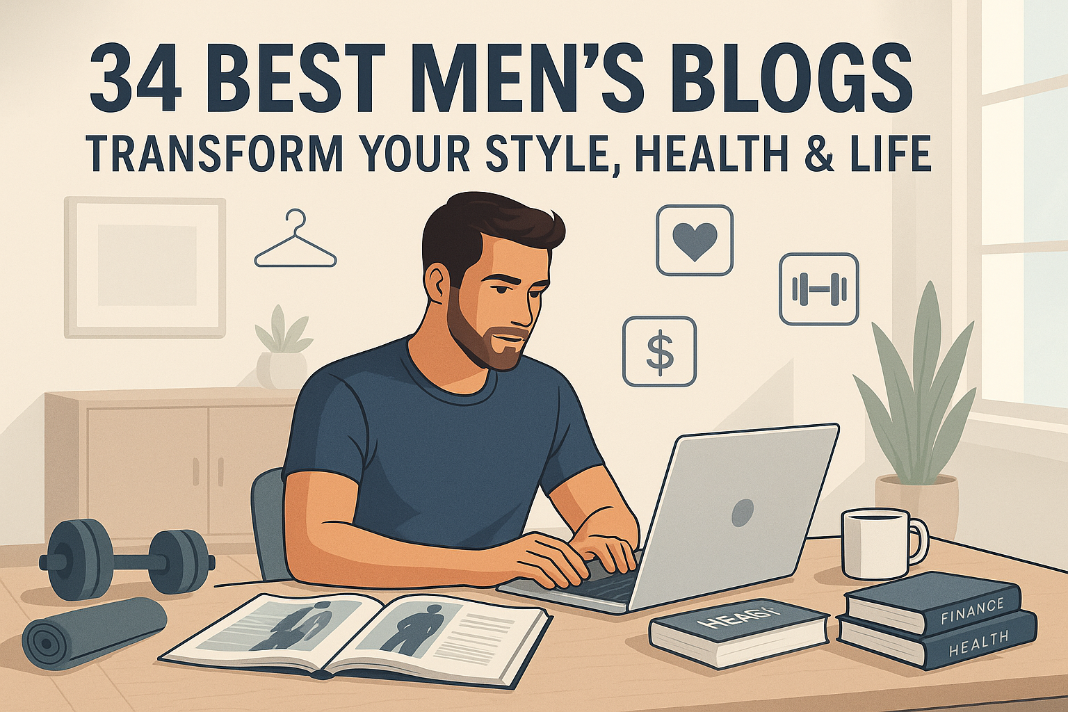 34 Best Men's Blogs To Transform Your Style, Health & Life