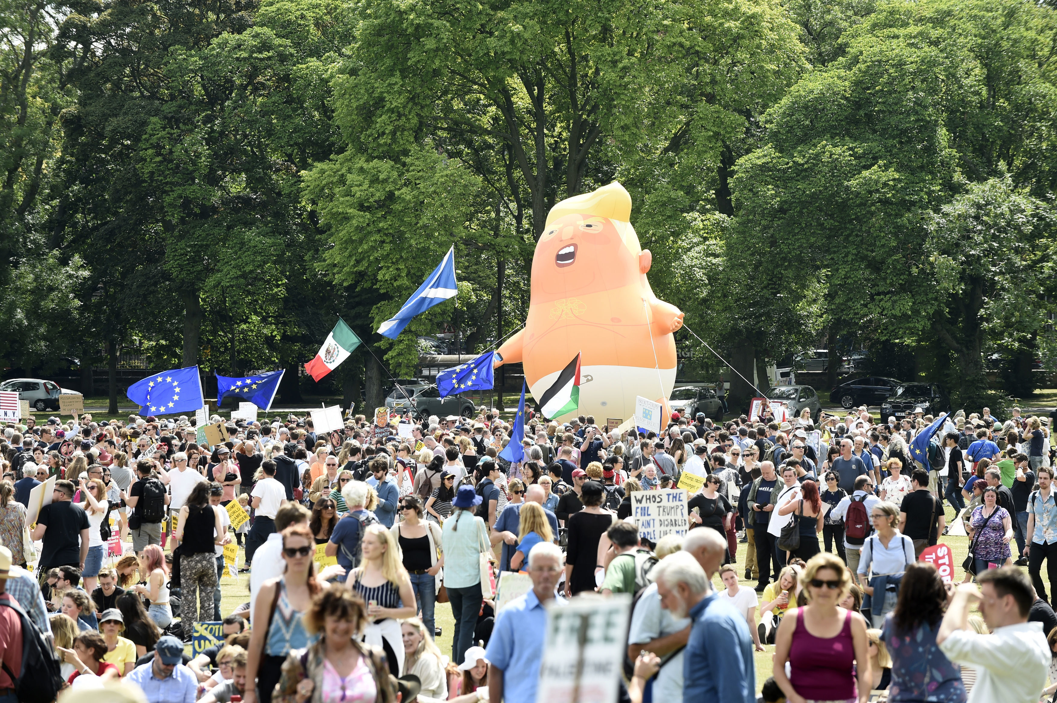 Donald Trump in Scotland: Stop Trump Coalition plan protests in ...