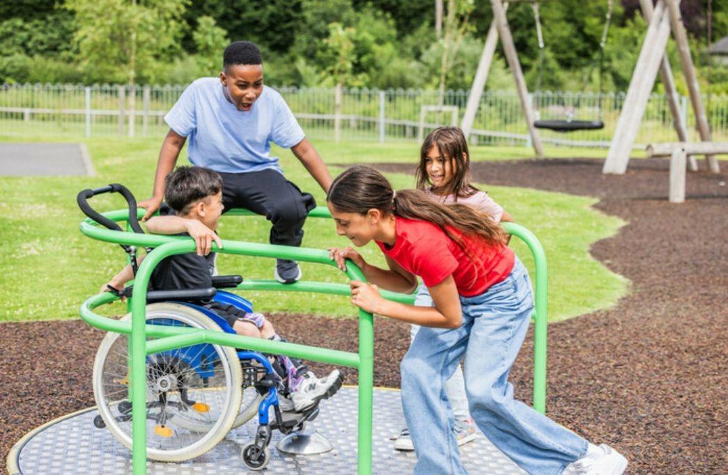Local children with disabilities excluded from play due to inaccessible ...