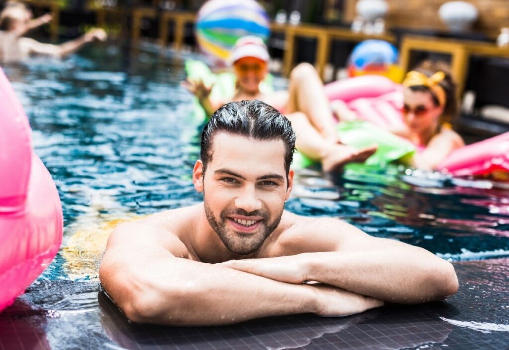 Poolside manners vanish as resorts cater to party‑first tourists
