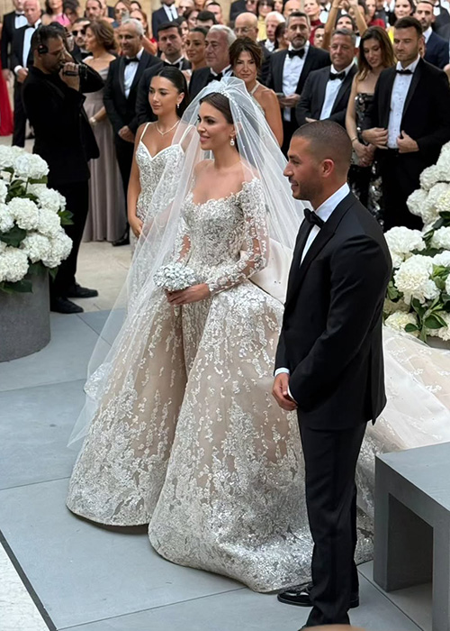 Fashion royalty! Elie Saab's son ties the knot in lavish star-studded ...