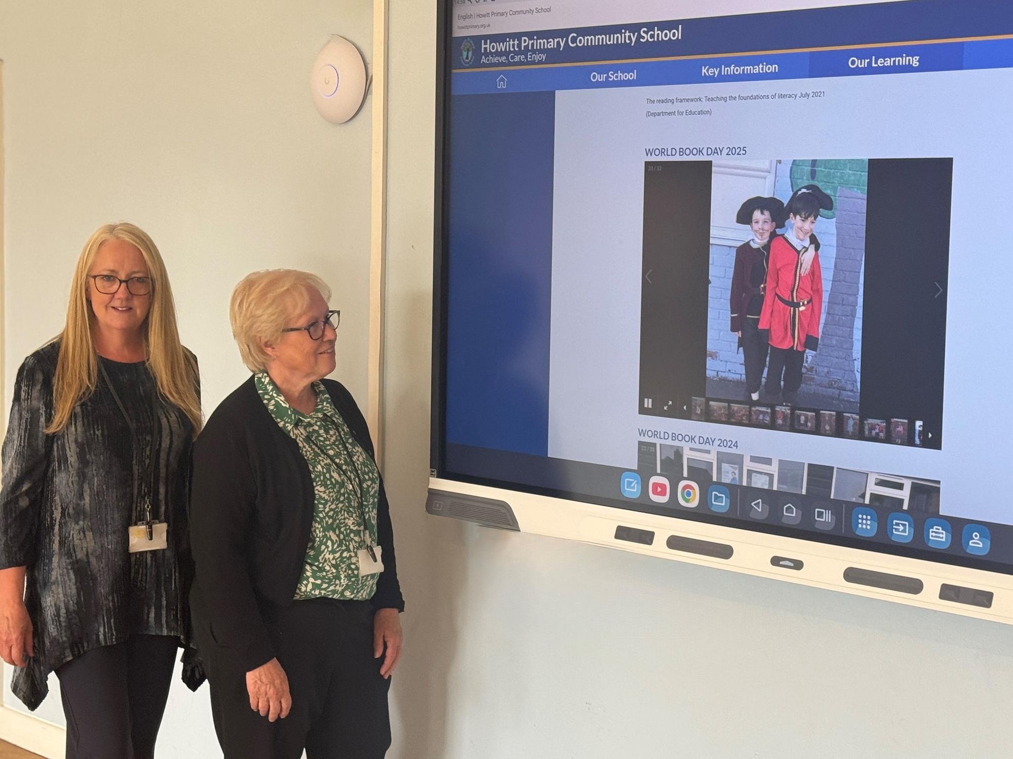 Derbyshire primary school goes to the top of the class after huge tech ...