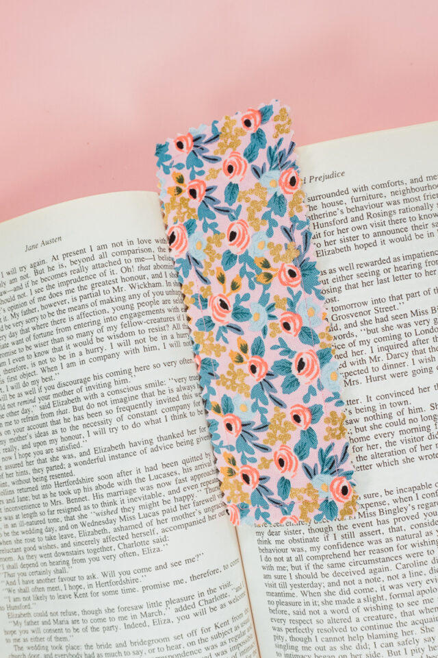 Easy Bookmarks to Sew with a Free Pattern