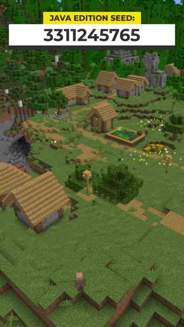 Jungle Temple + Cave Village Combo – Minecraft 1.21 Java Seed