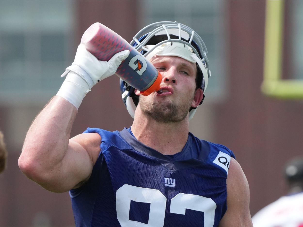 Giants’ once-promising tight end could be fighting for his job at ...
