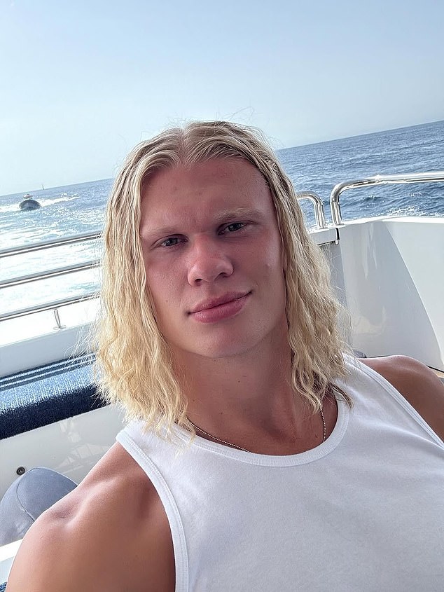 Erling Haaland sends message to critics of his hairstyle as Man City ...