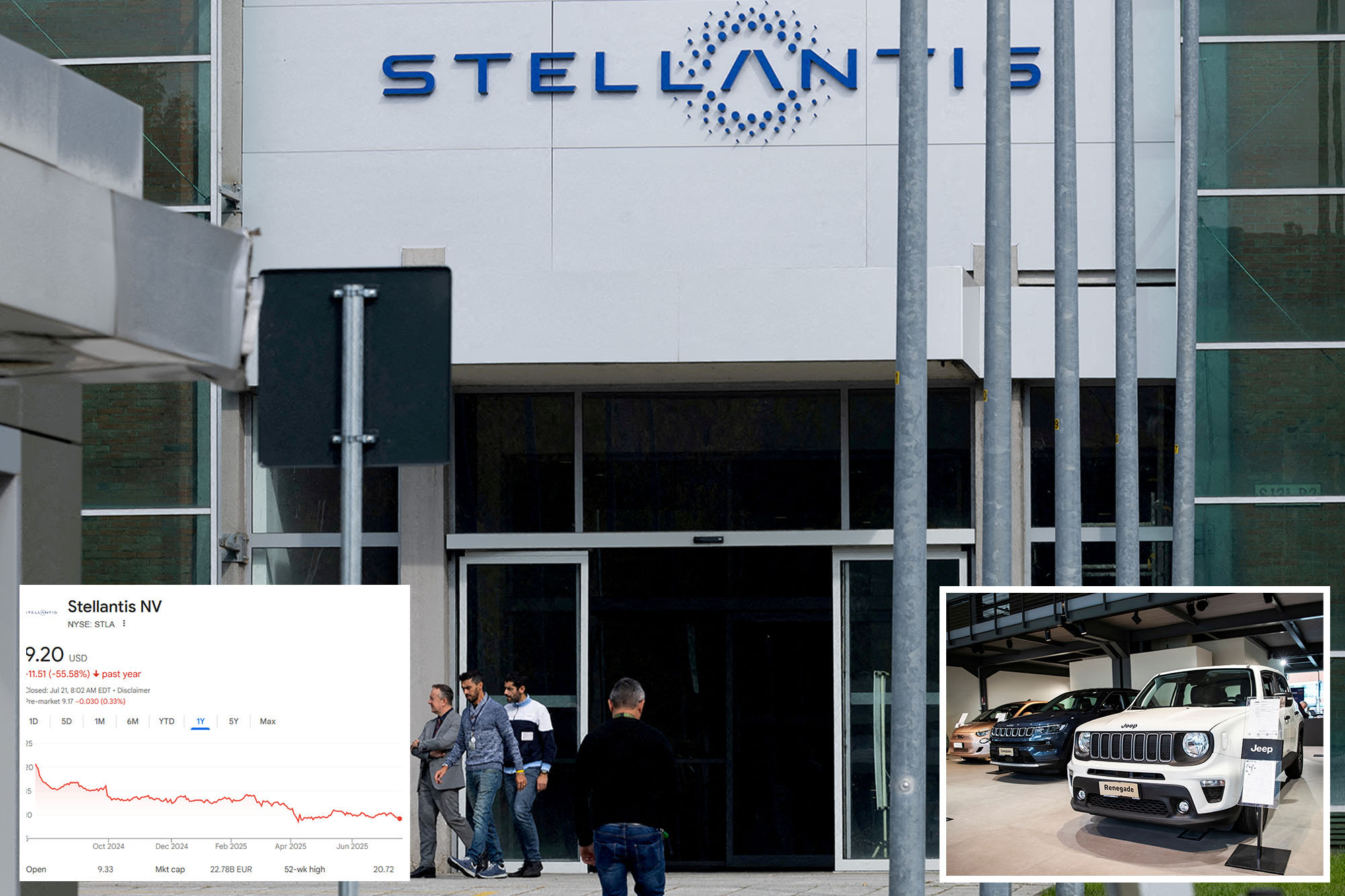 Jeep and Chrysler maker Stellantis says Trump tariffs cost company ...