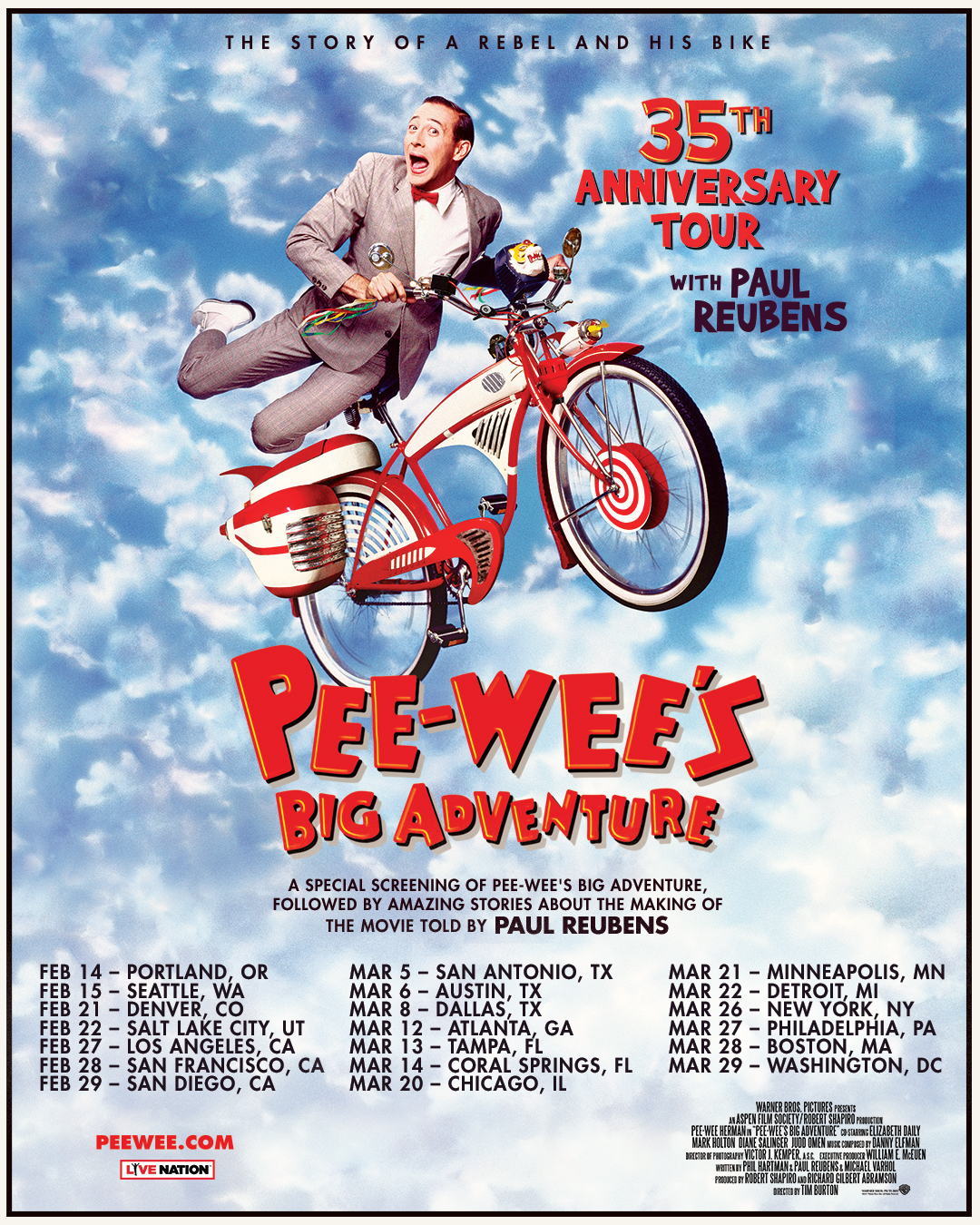 Better than a basement: The Alamo acquires Pee-Wee Herman's iconic bicycle!