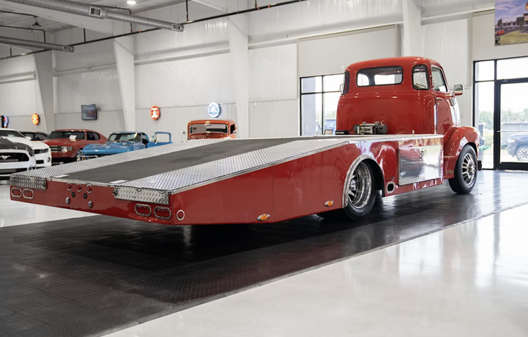 One-of-One 1948 Chevrolet 5400 Custom Car Hauler Heads to Auction ...
