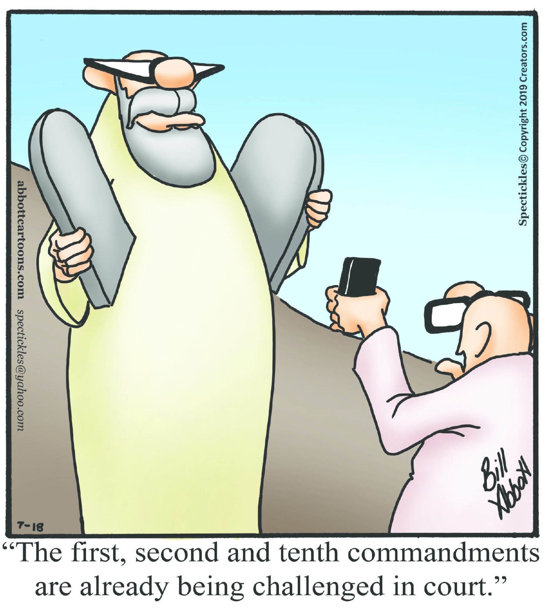 Comics: "Spectickles" by Bill Abbott