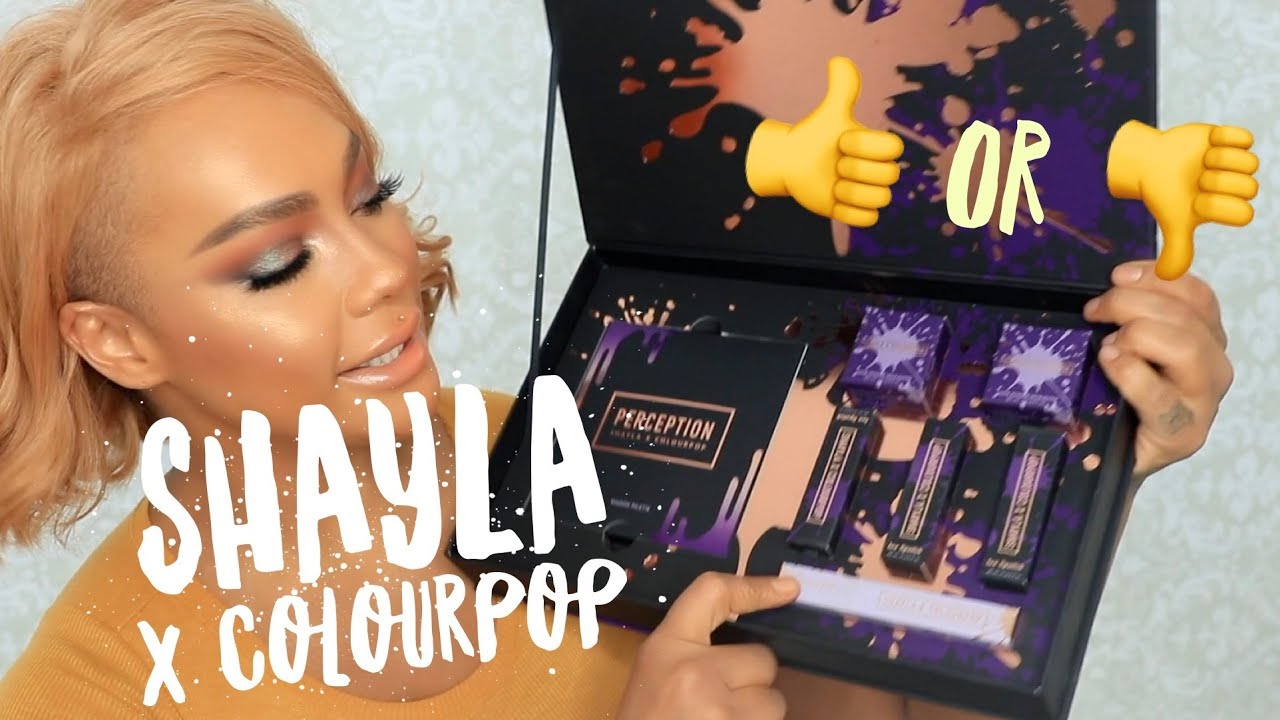 SHAYLA X COLOURPOP REVIEW & TUTORIAL | SONJDRADELUXE