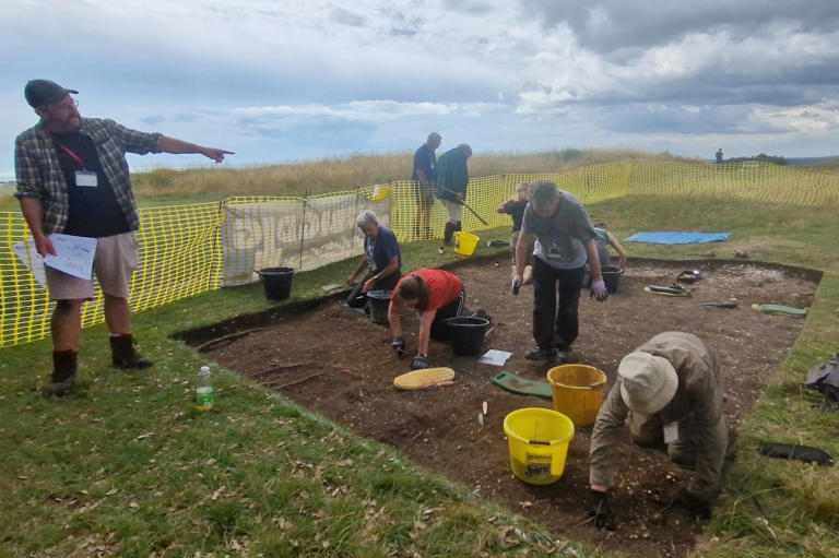 Highdown Big Dig uncovers secrets of the South Downs in Worthing