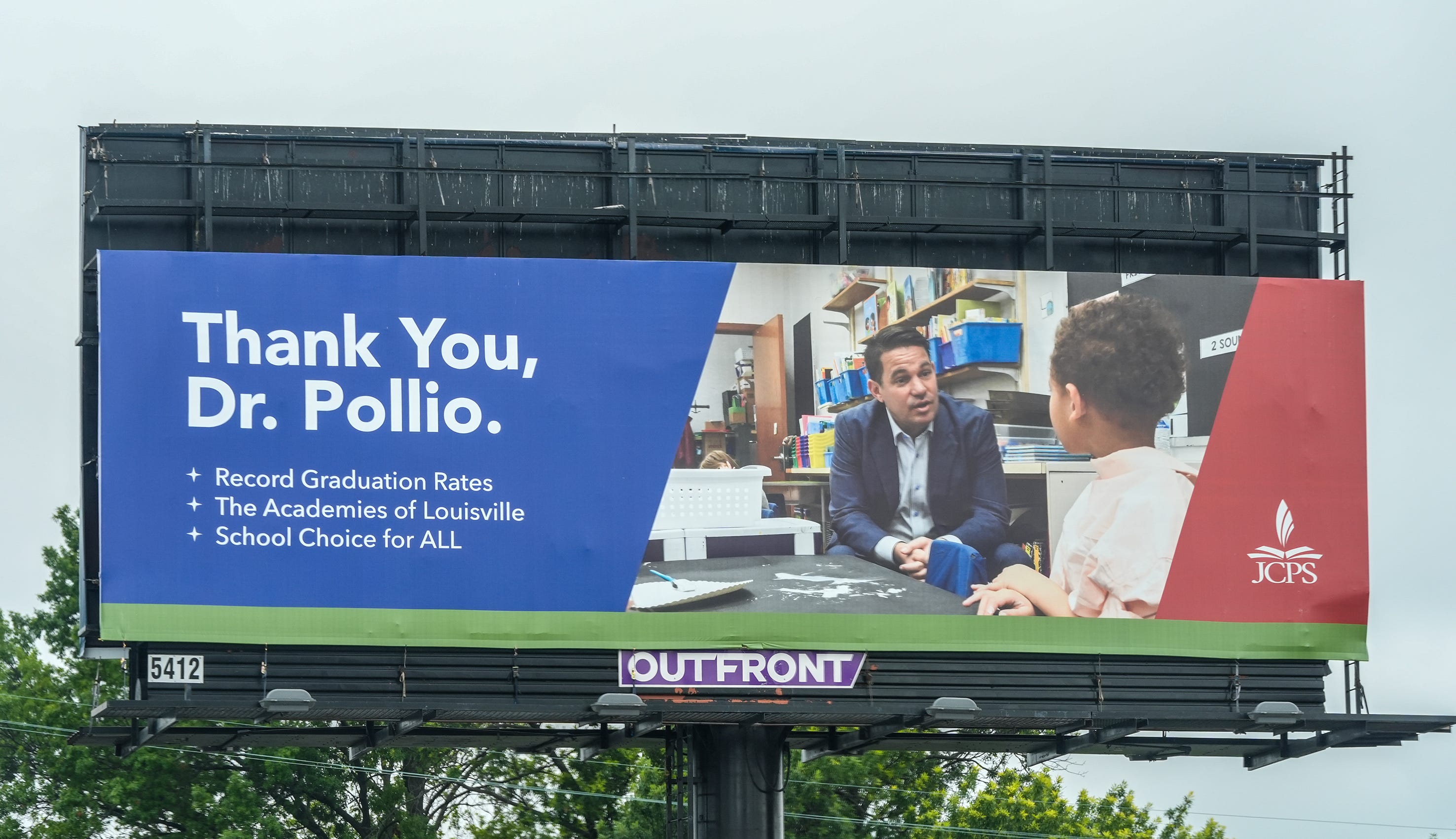 Pollio billboard prompts JCPS board to reconsider donation agreement