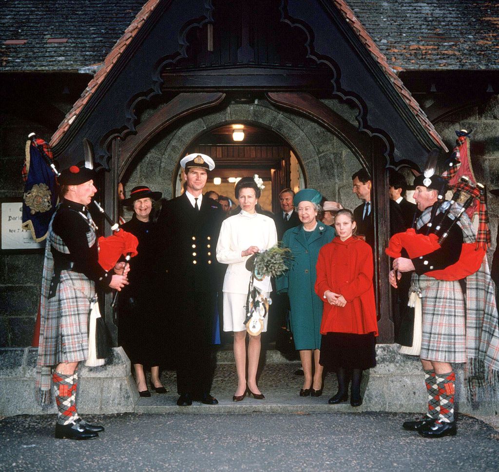 Inside Princess Anne's wedding to Timothy Laurence which was forbidden ...