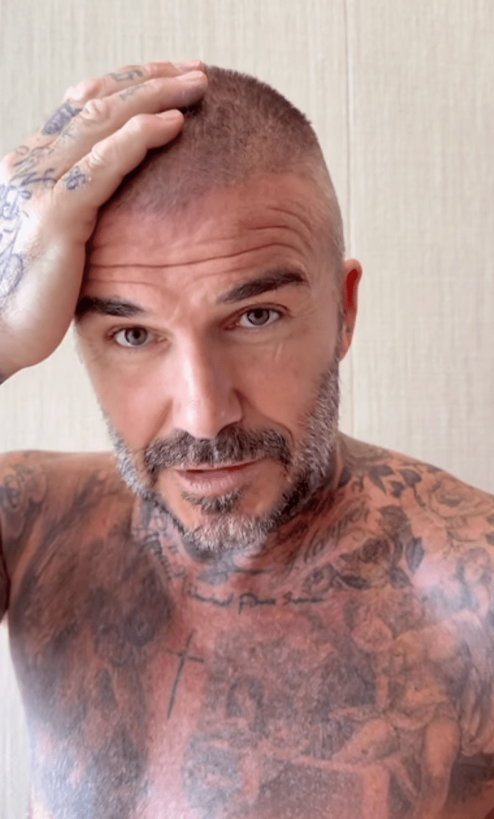 David Beckham gets roasted by wife Victoria over ‘terrible’ DIY haircut ...
