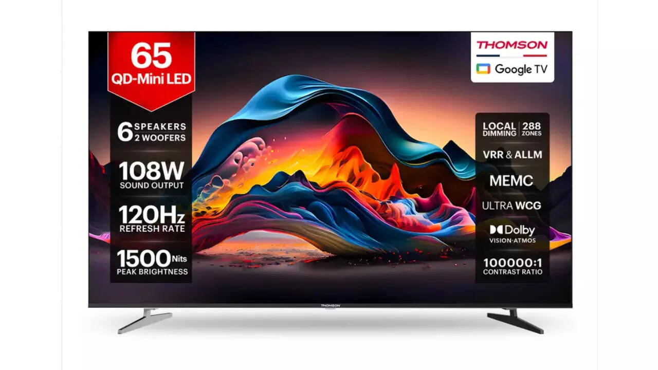 Thomson-branded new mini LED TVs first ones to come with dual built-in ...