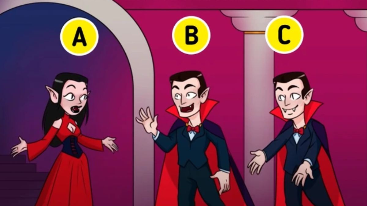 Who Is A Fake Vampire? Spot Them In 12 Seconds To Prove You Are ...
